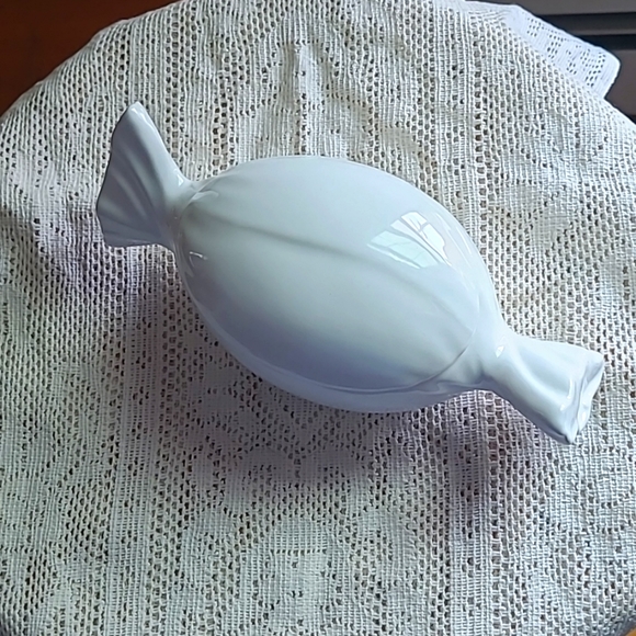 Accents | Ceramic Wrapped Candy Dish With Lid | Poshmark